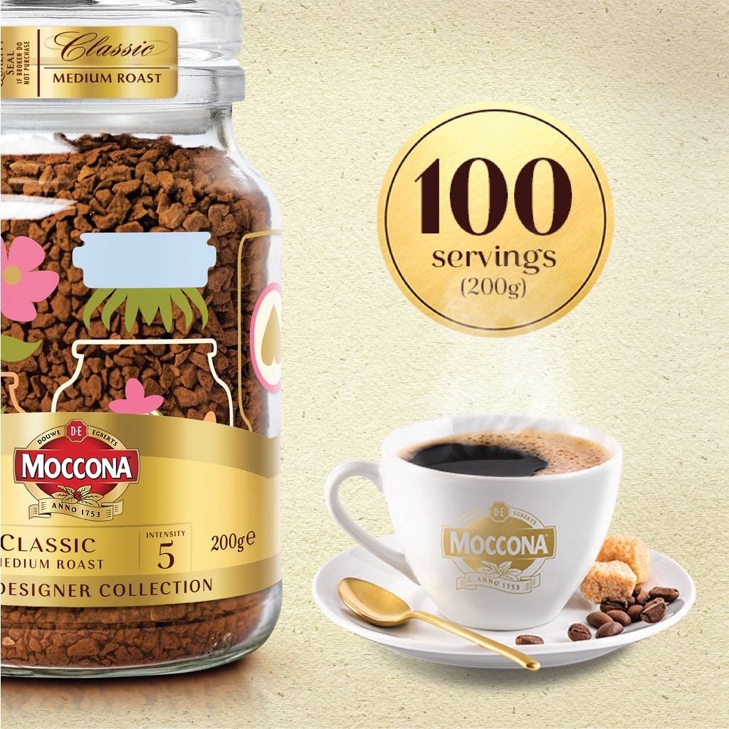 *Limited* Moccona Classic Medium Roast 5 Freeze Dried Instant Coffee ...
